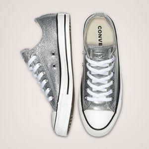 Converse | Shoes | Nwt Converse Glitter Chuck Taylor All Star Low Top ...